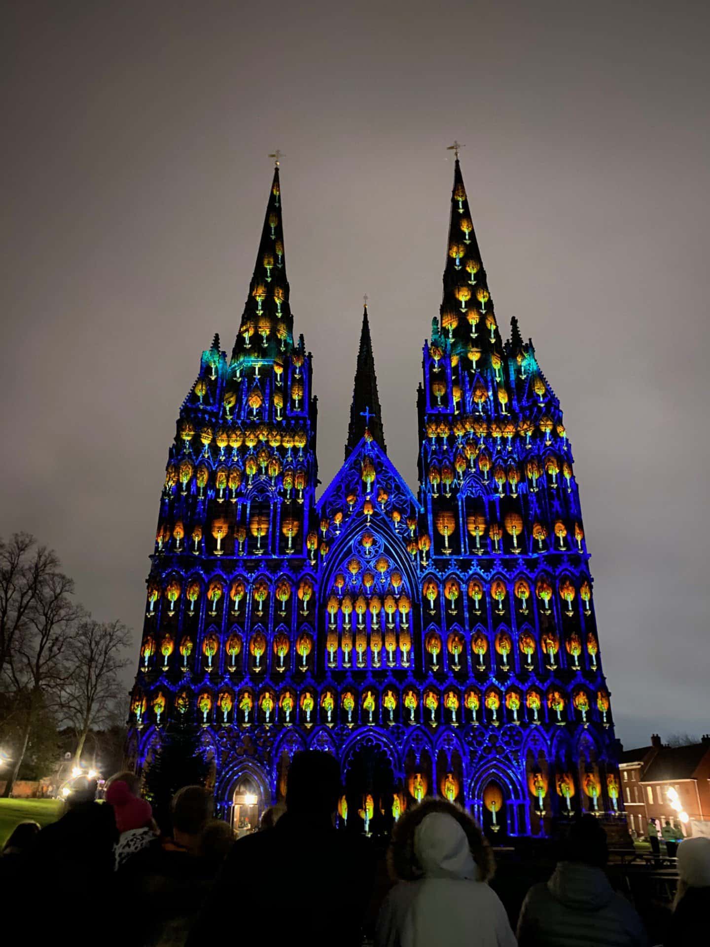 Cathedral illuminations are drawing people into the light for Advent ...